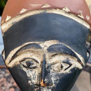 Other | Wooden African Sculpture Statue Hand Carved Man Sitting Tribal ...